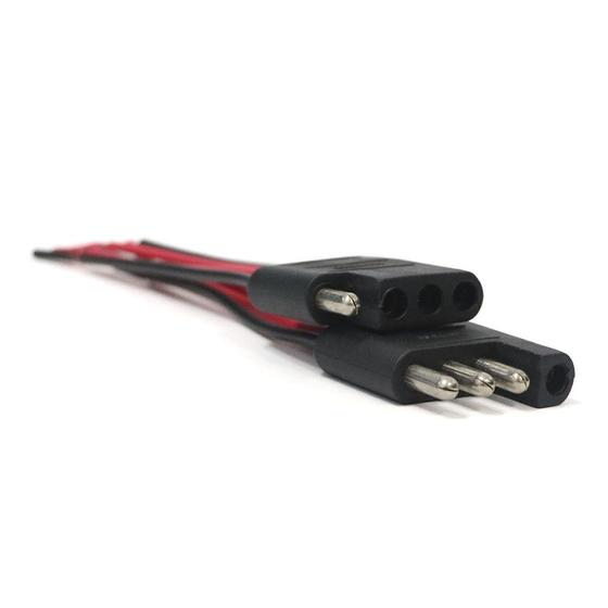 Plug Tomada Conector Soquete 4 Vias Fio 4,00mm Pct C 10 Unid ...