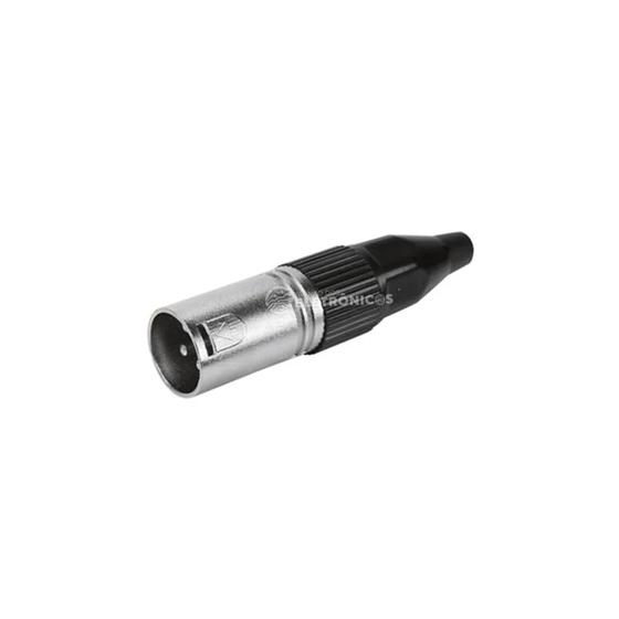 Plug XLR Canon Macho Prime Profissional Microfone 0620021 - ChipSCE ...