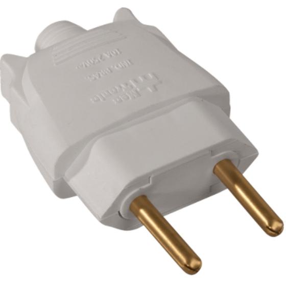 Plugue 180 2P+T 20A 250V Branco Mec Tronic - Mec-Tronic - Plugs e ...