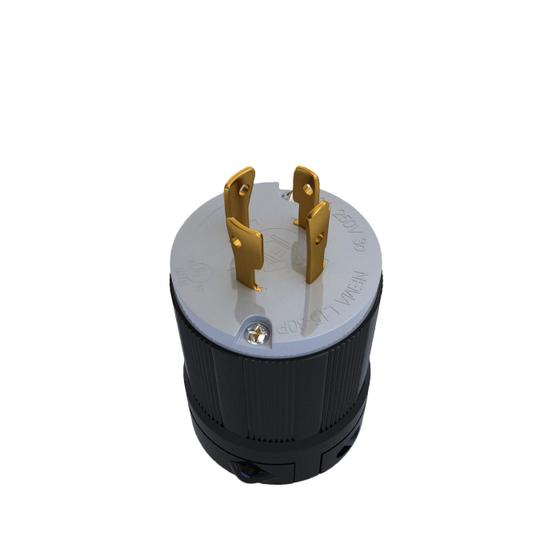 Plugue Nema L15-30P 30A 250V 3P+T - Casa Das Tomadas - Plugs e Adaptadores - Magazine Luiza