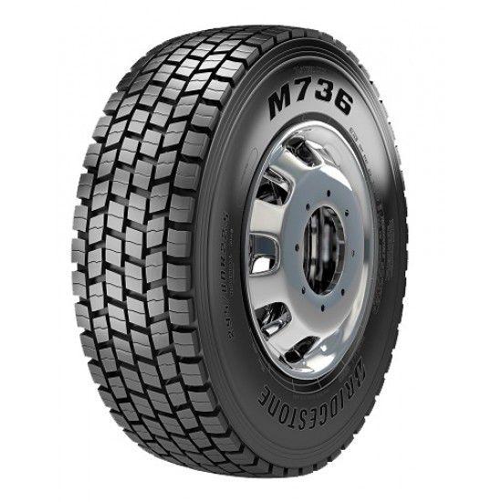Pneu 295/80R22.5 Bridgestone M736 BORRACHUDO 152/148M 16 Lonas - Pneus - Magazine Luiza