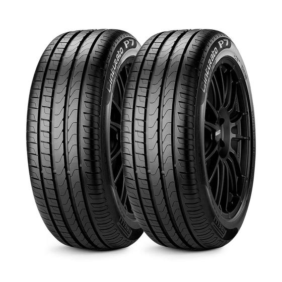 Pneu Aro 16 Pirelli P7 Cinturato (KS) 205/55R16 91V - 2 unidades - Pneu de Carro - Magazine Luiza
