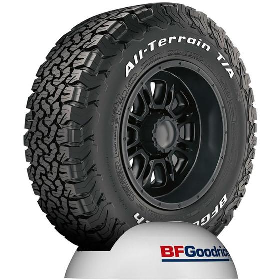 Pneu bfgoodrich aro 17 all terrain t/a ko2 rwl lt 265/70r17 112/109s 8 lonas - Pneu de Carro ...