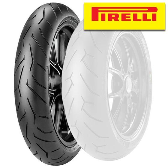 Pneu dianteiro 110/70-17 diablo rosso ii pirelli - Pneu para Moto - Magazine Luiza
