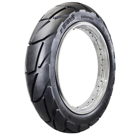 Pneu Gibys ByTrailSport Traseiro 100/90-18 62P Titan 160 CBX 200 Strada ...