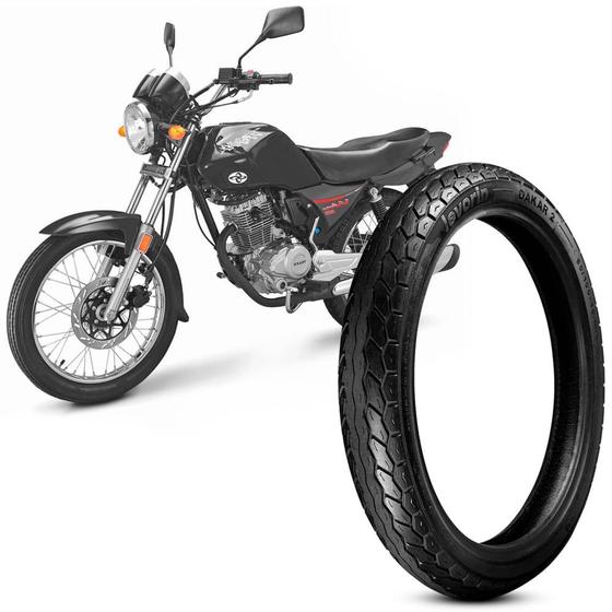 Pneu Moto Work 125 Levorin by Michelin Aro 18 90/90-18 57P Traseiro ...