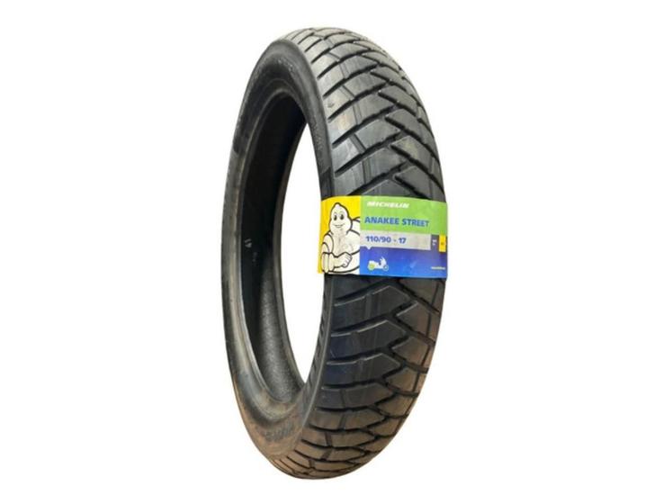 Pneu Traseiro Michelin Anakee Street 110/90-17 - Bros 125 Bros 150 Bros ...