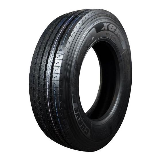 Pneu XBRI Aro 22,5 295/80R22,5 Curve Plus F1 18 Lonas 152/149L - Pneu de Ônibus e Caminhão ...