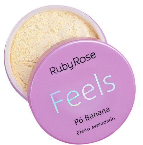 Pó Banana Feels - Ruby Rose - Maquiagem Facial - Magazine Luiza