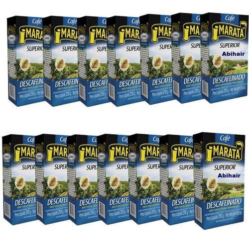 Pó De Café Marata Descafeinado Vacuo 250g 20 Pacote - MARATÁ - Café ...