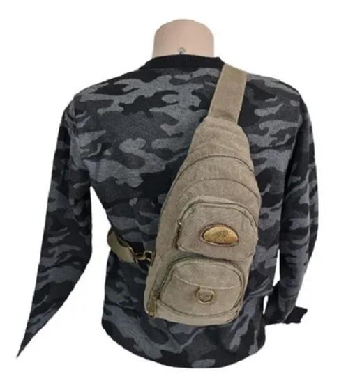 Pochete Bolsa Transversal Em Lona Kvn Impermeável - Pochete - Magazine ...