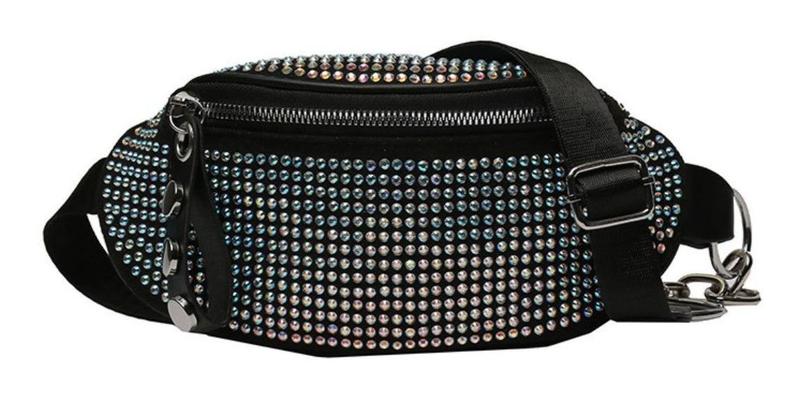 Pochete Transversal Feminina Porta Celular Balada Festa Passeio ...