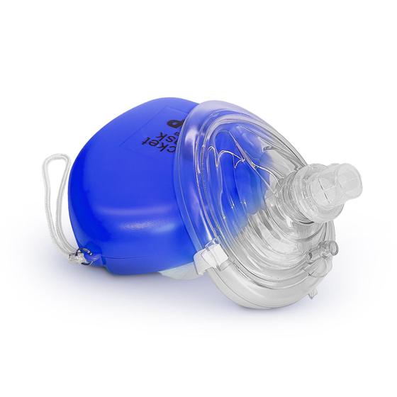 Pocket Mask Cpr Máscara Ressuscitação Cardio Pulmonar Rcp - Hospicenter ...