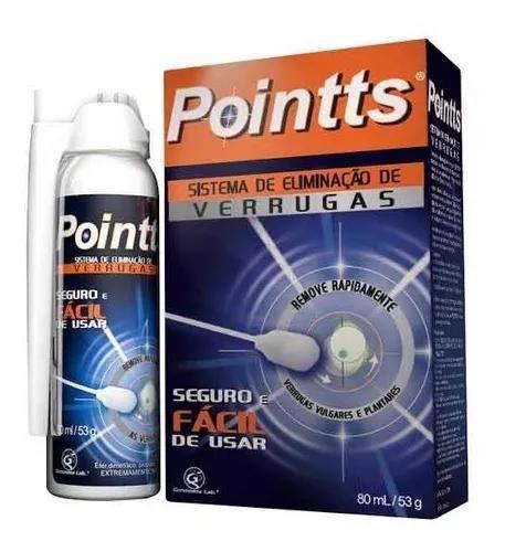 Pointts eliminação de verrugas 80ml com 12 aplicações - genonma ...