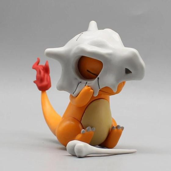 Pokémon 9 CM Pocket Monsters charmander Cubone Versão fofa Anime Action ...
