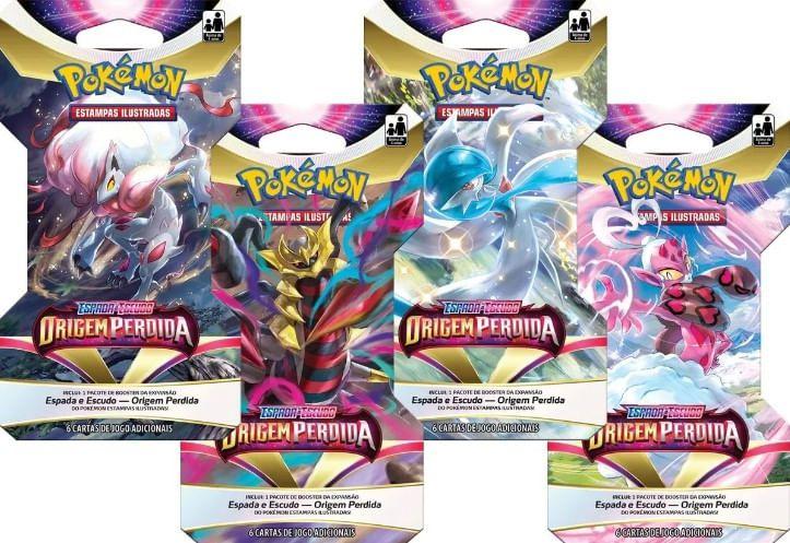 Pokémon: Cartas Espada e Escudo Sortidas - Origem Perdida - Copag - Deck de Cartas - Magazine Luiza
