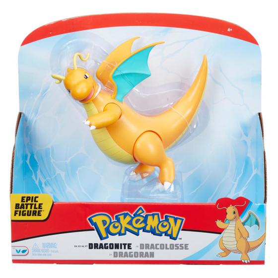 Pokemon Dragonite Epic Battle Figure Articulado 28cm - Wicked Cool Toys ...