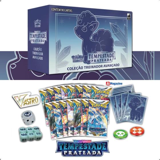 Pokémon EE12 Coleção Treinador Avançado Box - Tempestade Prateada ...