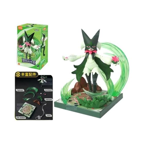 Pokémon Pikachu Charizard Greninja Meowscarada Ceruledge Caixa Surpresa ...