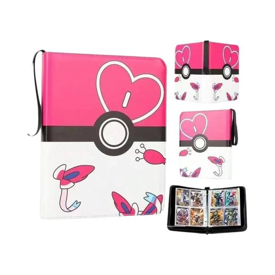 Pokémon Trading Card Binder 50 Pocket 400 Slot Personalizável Capa De ...