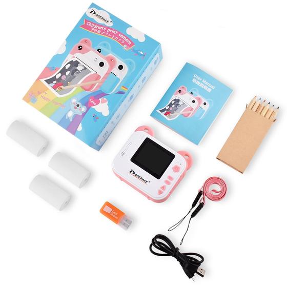 Polaroid (Prograce) - Câmera Fotográfica Infantil de Impressão Térmica Instantânea - Câmeras ...