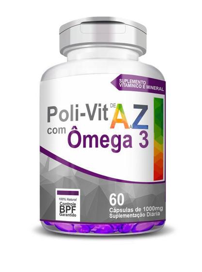 Poli-Vit Az Omega 1000 Mg 60 Cápsulas - 4 Elementos - Multivitamínico ...