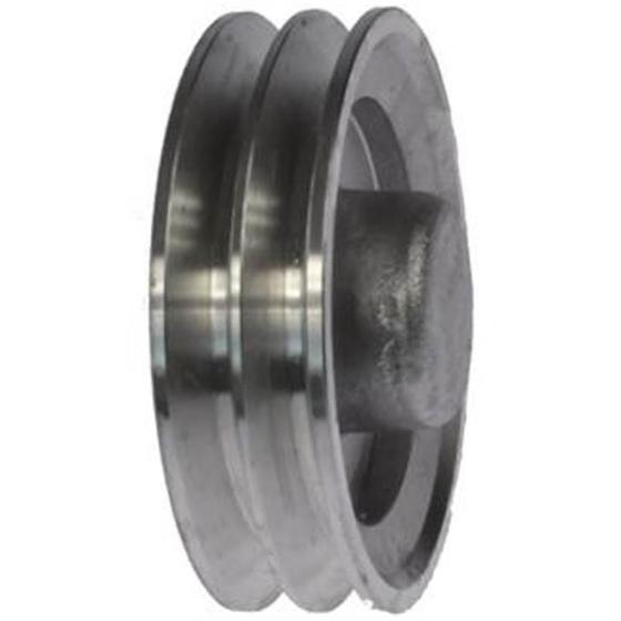 Polia de Alumínio 2 Canais A 4" / 100mm - PAL100A2 - MADEMIL - Polia ...