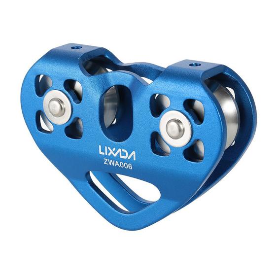 Polia dupla em linha 30kn tirolesa aço corda EN 12278 - Fred Store ...