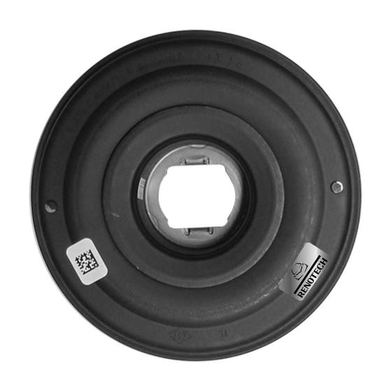 Polia Virabrequim Master 2.3 16V 2013 Em Diante 8200805671 - Renault ...