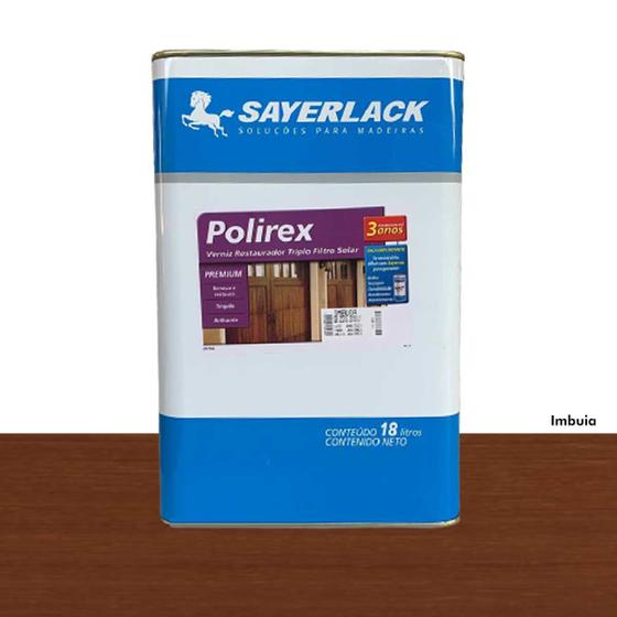 Polirex Verniz Restaurador Imbuia 18l Sayerlack - Verniz - Magazine Luiza