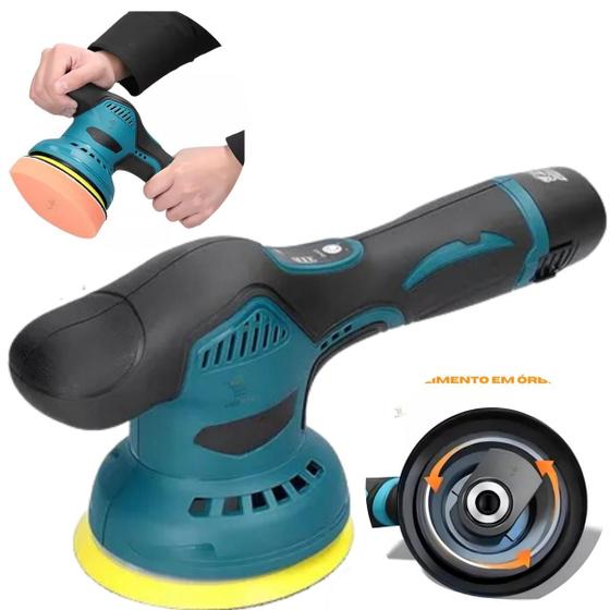 Politriz Lixadeira Esmerilhadeira 8 Velocidades Profissional ...