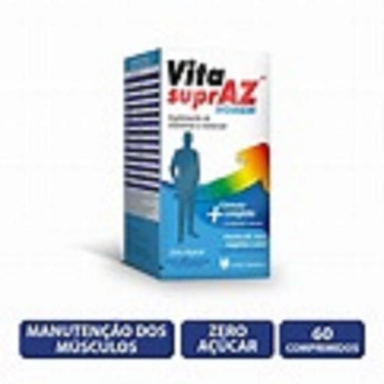 Polivitaminico vita supraz homem 60comp - zero açucar - UQF ...