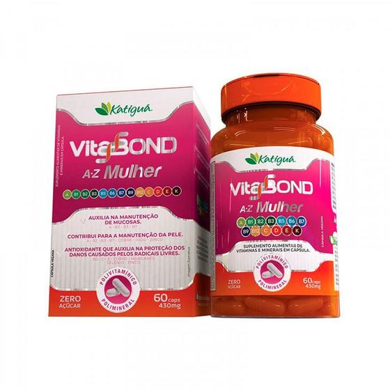 Polivitamínico Vitabond A-Z Mulher - 60 Cápsulas - Katigua ...