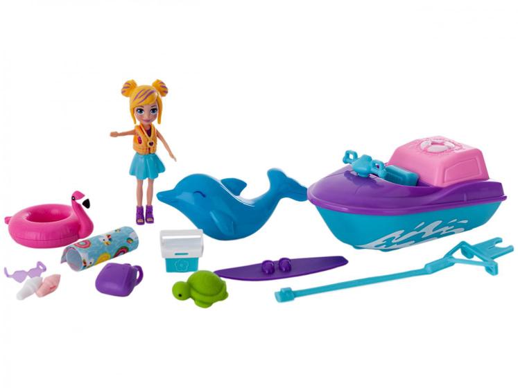 Polly Pocket Boneca Com Acessórios Aquáticos 20cm - Mattel - Bonecas ...