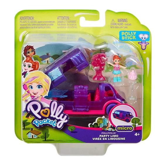 Polly Pocket Party Limo Pollyville - Mattel - Bonecas - Magazine Luiza
