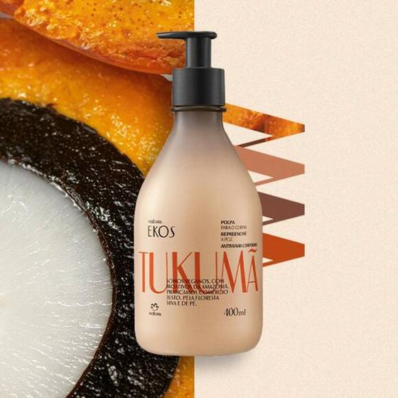 Polpa Desodorante Hidratante Para o Corpo Tukumã Ekos - 400ml - Corpo e ...