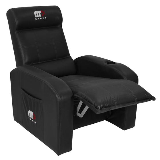 Poltrona Gamer Mx54 Reclinável Corino Preto - Matrix - Poltronas ...