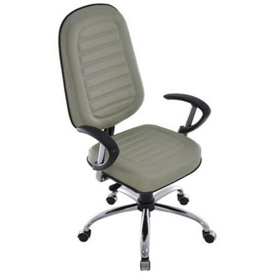 Poltrona Presidente com Base Cromada Linha Blenda - Design Office ...