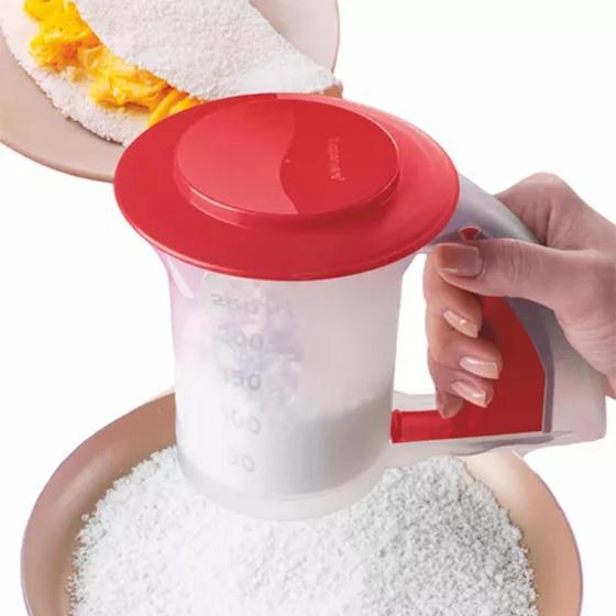 Polvilhador para tapioca e coberturas 250 Gr. Chilli Tupperware ...