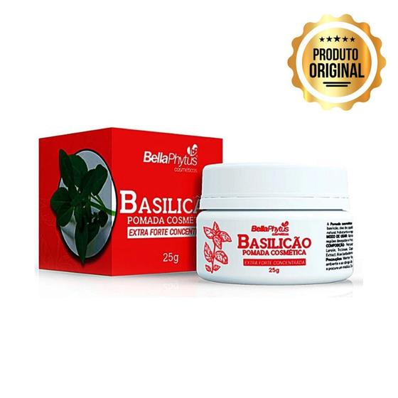 Pomada Basilicão 25g Extra Forte Concentrado - BellaPhytus - Cosméticos para Massagem - Magazine ...