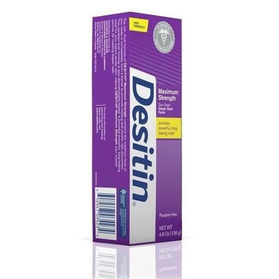 Pomada Desitin Maximum Strength Roxo 113g - Creme/ Pomada para Assadura - Magazine Luiza