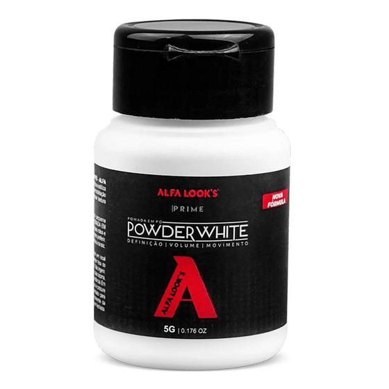 Pomada em Pó Powder White Alfa Looks 5g - AlfaLooks - Maquiagem Facial - Magazine Luiza