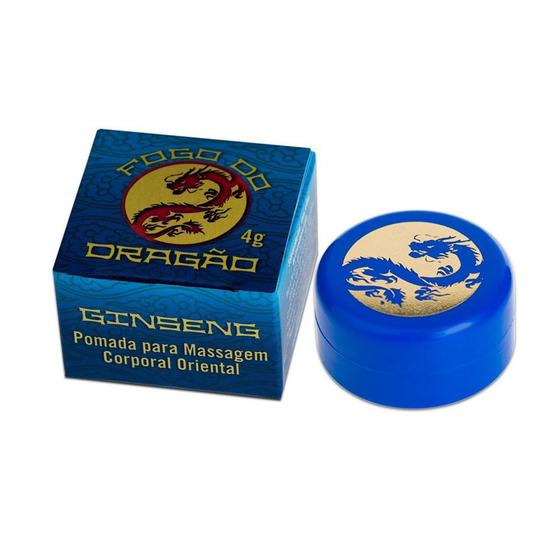 Pomada Fogo do Dragão Ginseng 4g -Sofisticatto - Material Médico e ...