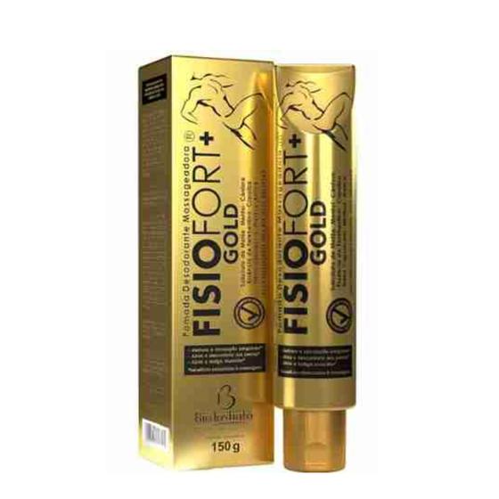 Pomada Massageadora Fisiofort + Gold 150G - Bio Instinto - Cosméticos para Massagem - Magazine Luiza