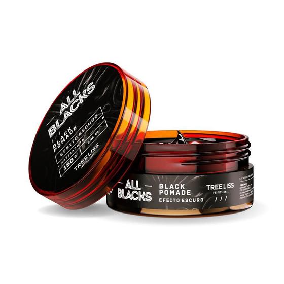 Pomada Modeladora Black Barbearia All Blacks 150g Tree Liss - Treeliss Profissional - Pomada ...