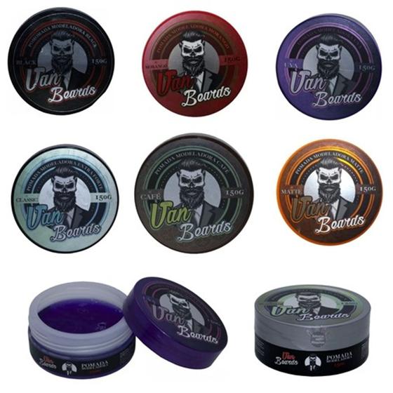 Pomada Modeladora Van Beards Para Cabelo Masculino 150g - Pomada para ...