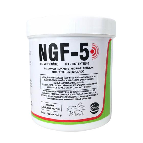Pomada Ngf5 450 Gramas Tratamento Luxações Dores Musculares - MARCOLAB ...