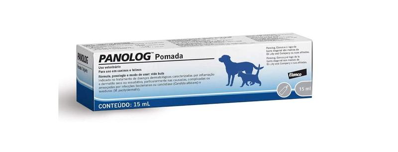 Pomada Panolog Elanco Para Cães e Gatos - 15ml - Farmácia Pet ...