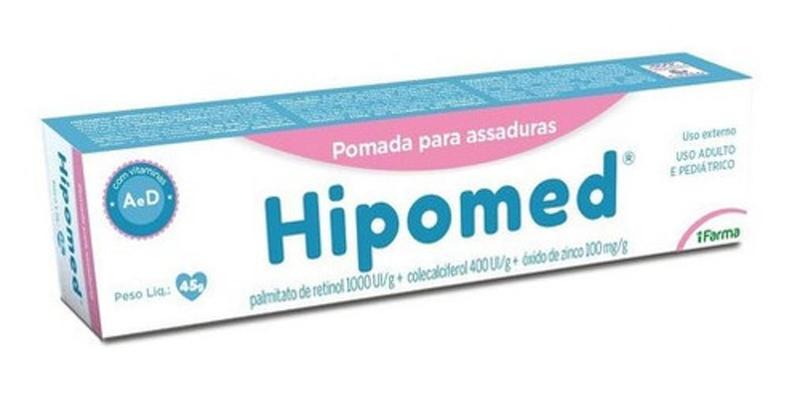 Pomada Para Prevenção De Assaduras - Hipomed 45G - Cimed - Creme ...