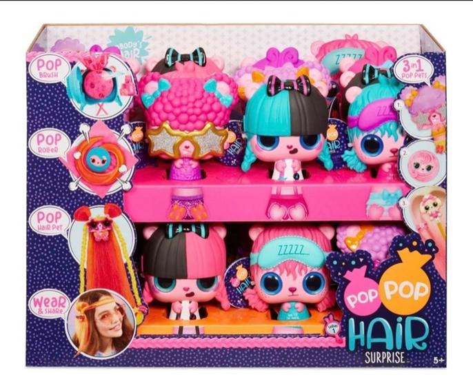 Pop Pop Hair surprise 1 (unidade sortida) - Candide - Bonecas ...